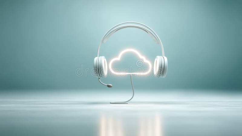 Innovative Sound Cloud Technology Headphones Concept in Minimalist ...