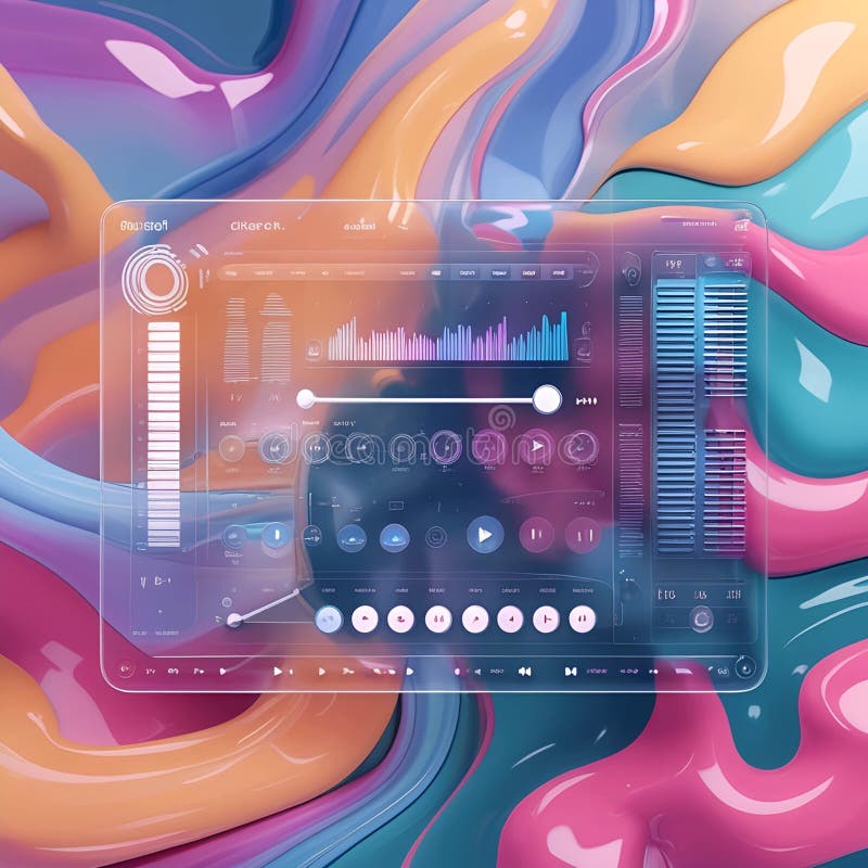 Innovative Soundscapes: the Future of Music Experience Stock Image ...