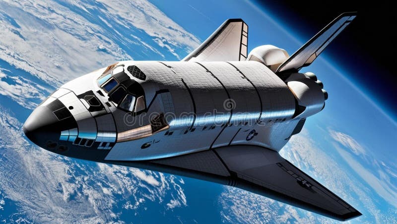Innovative Space Shuttle - the Future of Space Travel Stock ...