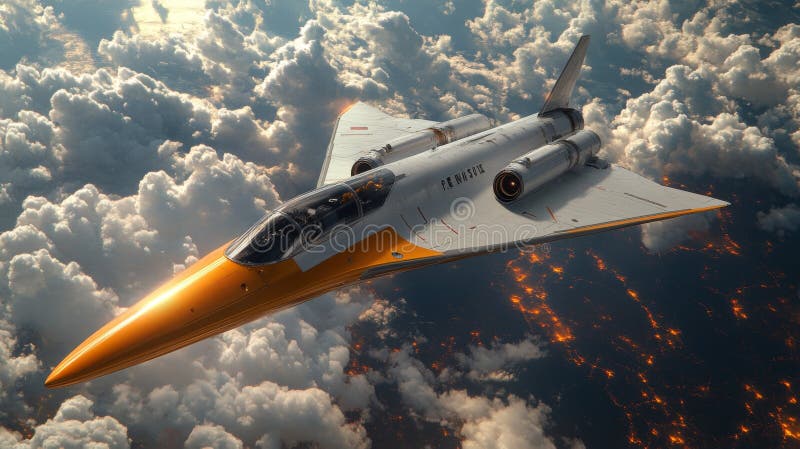 Innovative Spaceplane Concept Showcasing Advanced Aerodynamics and ...