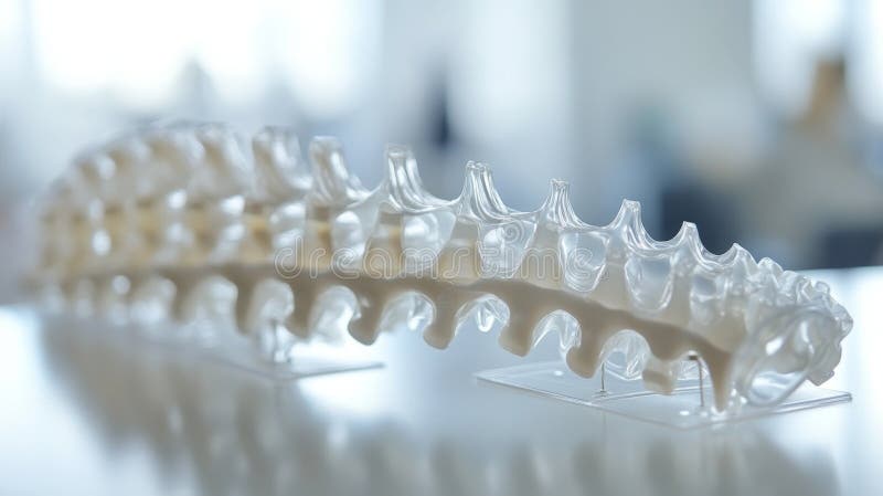 Innovative Spinal Implant Model Showcasing Advanced Technology and ...