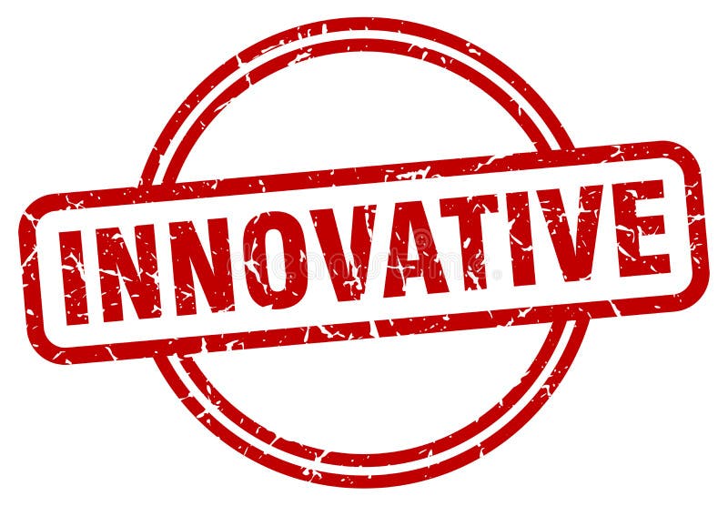 Innovative Stamp. Innovative Round Grunge Sign Stock Vector ...