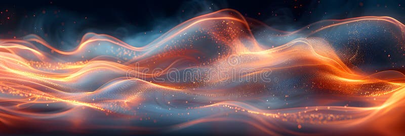 Innovative Strategy: Futuristic Business Background Stock Illustration ...