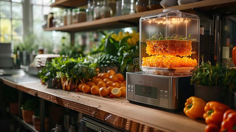 Innovative Synthetic Food, Vegetable Printing. Holographic 3D Food ...