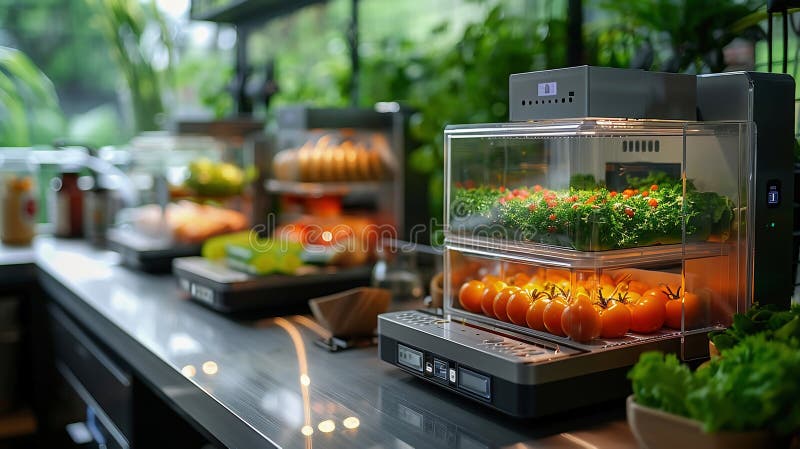 Innovative Synthetic Food, Vegetable Printing. Holographic 3D Food ...