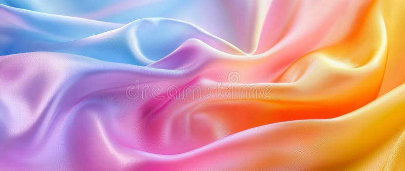 Innovative Synthetic Plastic Textile Fabrics Displayed in a Vibrant ...