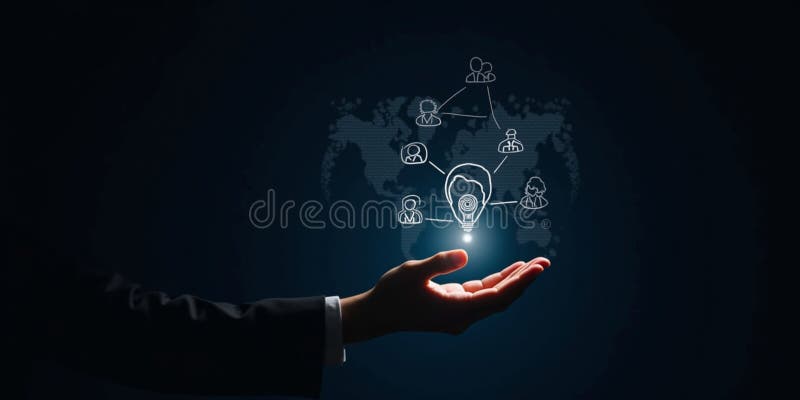 Innovative Team Collaboration and Idea Generation Concept Stock ...