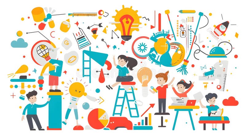 Innovative Teams Generate Creative Ideas and Solutions Collaboratively ...