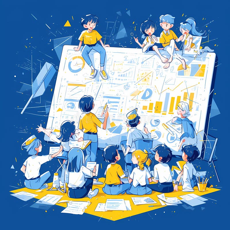 Innovative Teamwork: Collaborate with Data-Driven Decisions! Stock ...