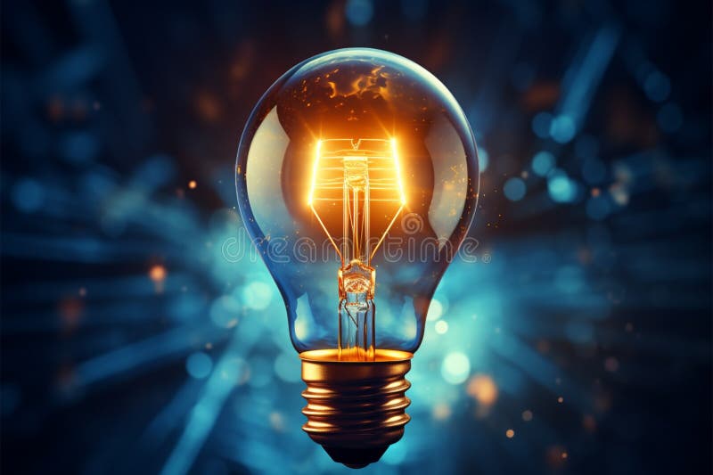 Innovative Tech Empowers, Lighting Creative Ideas with Shining Bulb ...