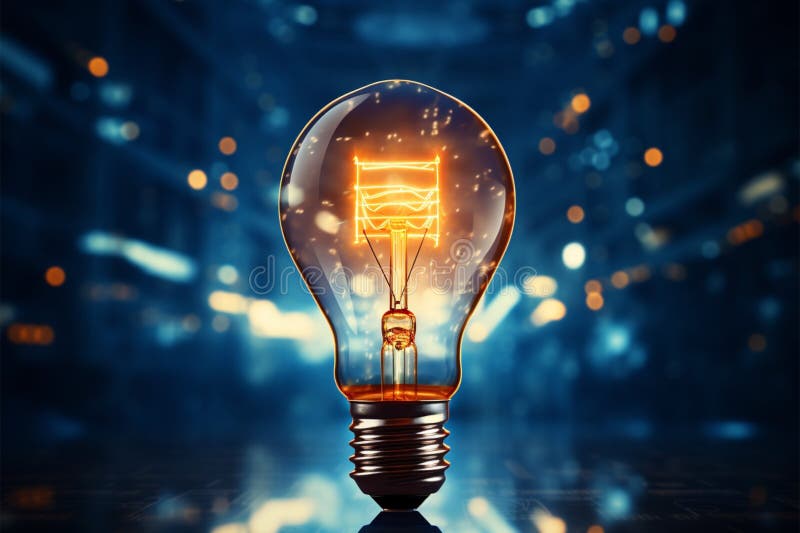 Innovative Tech Empowers, Lighting Creative Ideas with Shining Bulb ...