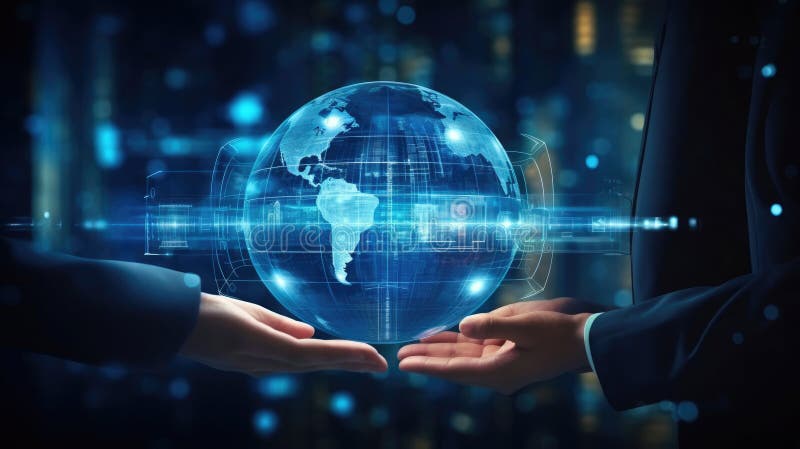 Innovative Technologies Redefining the Future: a Visual Preview. Stock ...