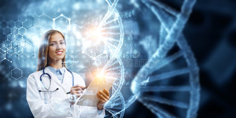 Innovative Technologies in Science and Medicine Stock Image - Image of ...
