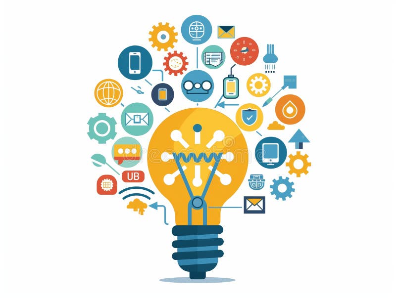 Innovative Technology and Sustainable Energy Concept Stock Image ...