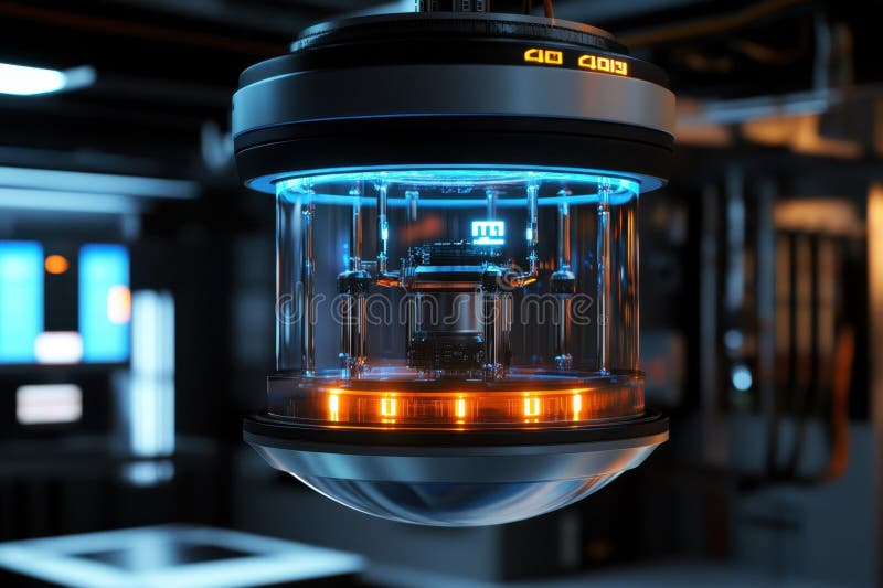 Innovative Technology in a Futuristic Lab Showcasing Advanced Machinery ...