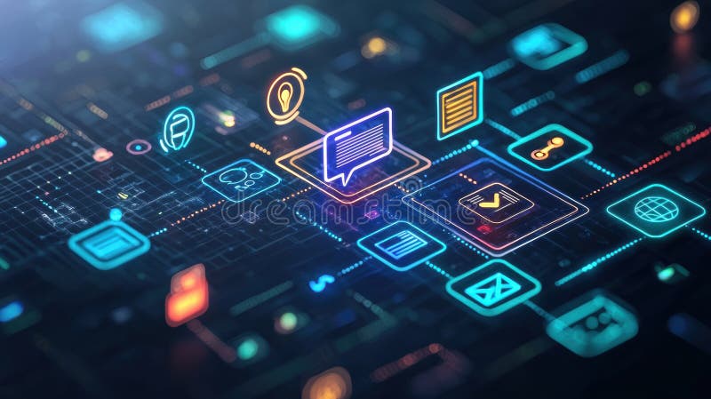 Innovative Technology Icons for Streamlined Technical Support and ...