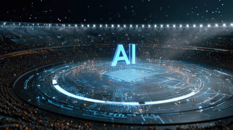 Innovative Technology Showcase Features AI Integration in a Futuristic ...