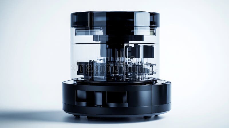 A Futuristic Car Showcased in a High-tech Garage. the Vehicle Features ...