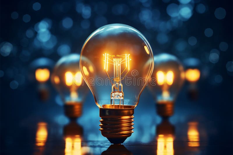 Innovative Technology Sparks Creative Ideas with Shining Light Bulbs ...