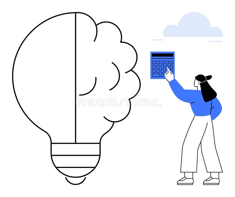 Innovative Thinking and Problem Solving with Creative Tools Stock Illustration - Illustration of ...