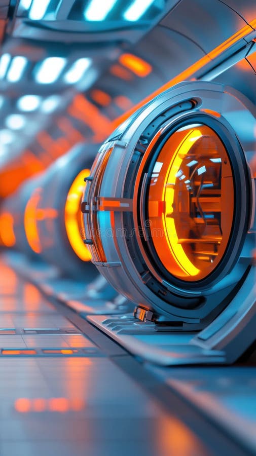 Futuristic Urban Transport System Showcasing Renewable Energy ...