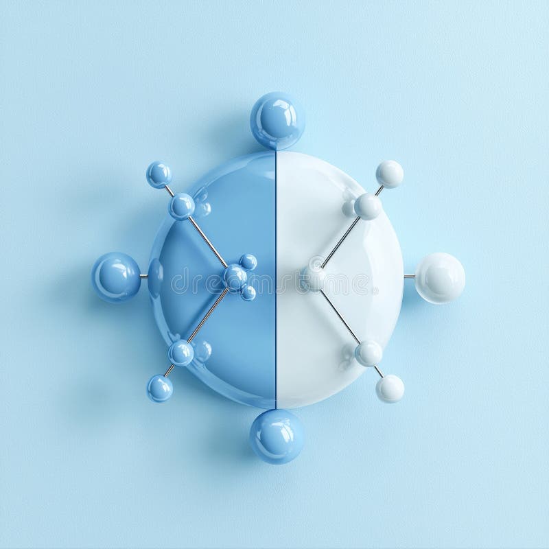Innovative Two-Tone Clock Design Representing Chemical Bonds and ...