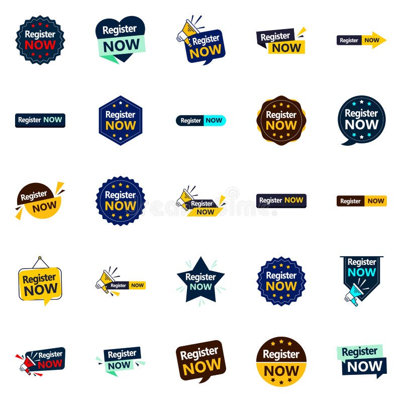 25 Innovative Typographic Banners for a Fresh Approach To Registration ...