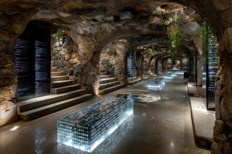Innovative Underground Art Installation Showcases Technology in a Stone ...