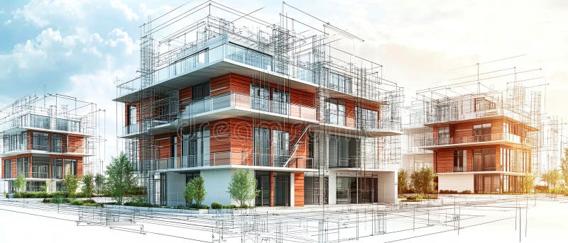 Innovative Urban Development Showcased through Architectural Blueprints ...