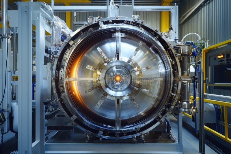 Innovative Vacuum Chamber Technology Showcased in a Modern Laboratory ...