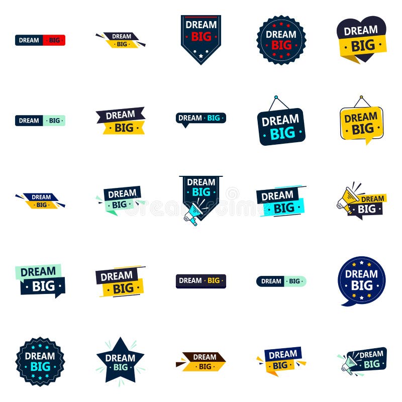 25 Innovative Vector Designs To Fuel Your Dreams Stock Vector ...