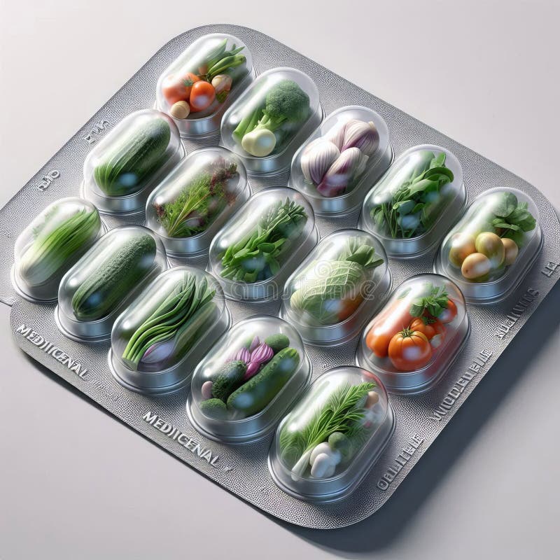 Innovative Vegetable Packaging Design Displayed on a Clean Surface in a ...
