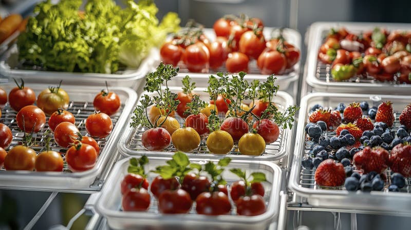Innovative Vertical Farming Techniques Showcase Fresh Produce in Urban ...
