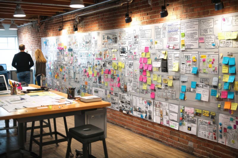 Innovative Virtual Coworking Space Featuring Collaborative Floating ...