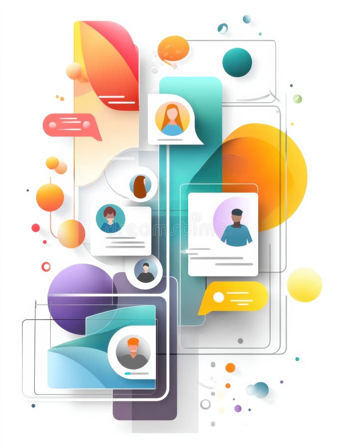 Innovative Virtual Meeting Interface Featuring Diverse Avatars and ...