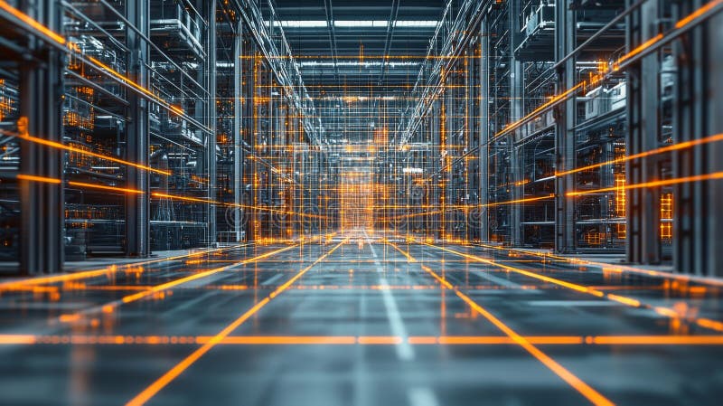 Innovative Virtual Reality Applications for Warehouse Management. Stock ...