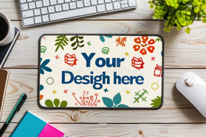 Innovative Visual Presentation, Mock Up Your Design Background Stock ...