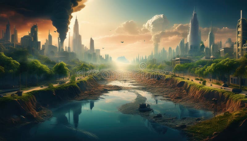 Innovative Waste Sorting Shows a Bright Stock Image - Image of ...