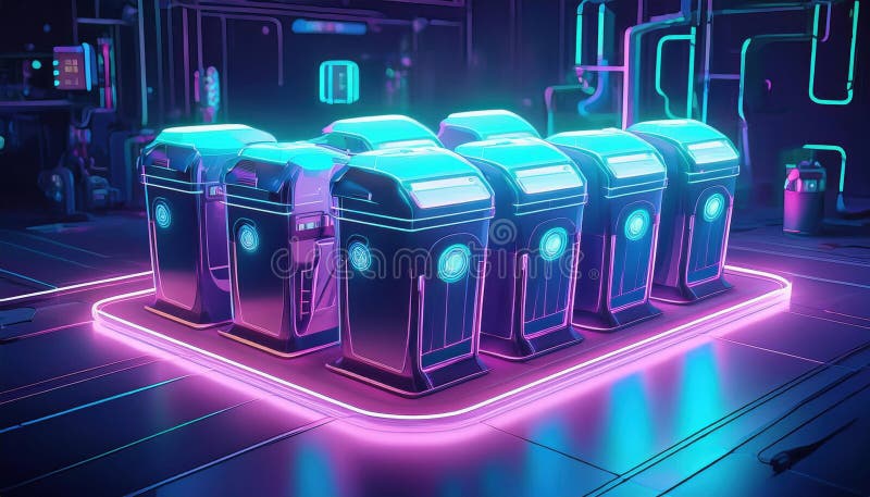 Innovative Waste Sorting Solution Boosting Sustainability Stock Photo ...