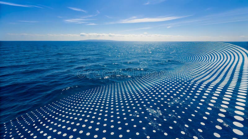Innovative Water Installation Creates Dynamic Patterns on Ocean Surface ...