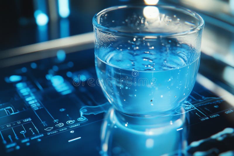 Innovative Water Usage Display with Detailed Statistics and Transparent ...