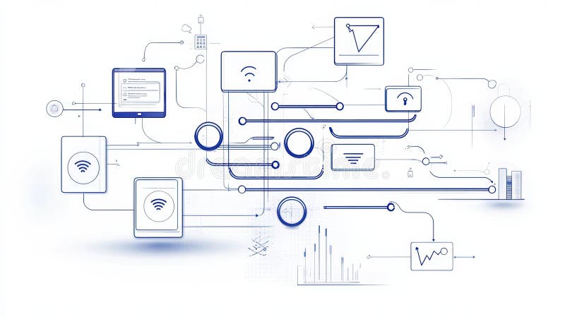 Innovative Workflow Icons for Optimized Technical Support and Customer ...