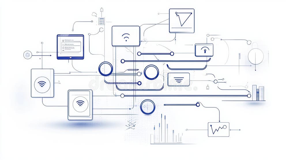 Innovative Workflow Icons for Optimized Technical Support and Customer ...