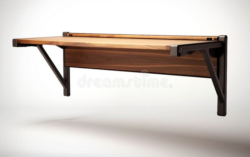 Innovative Workspace Design on White Background Stock Illustration ...