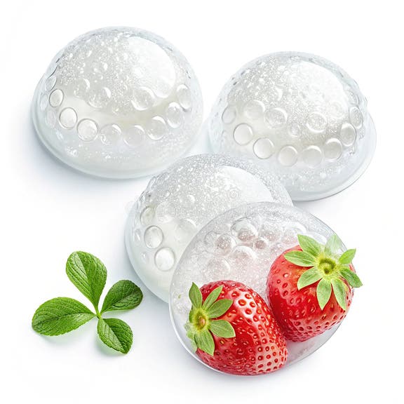 Edible Biodegradable Water Bubble Packaging for Zero Waste Stock ...