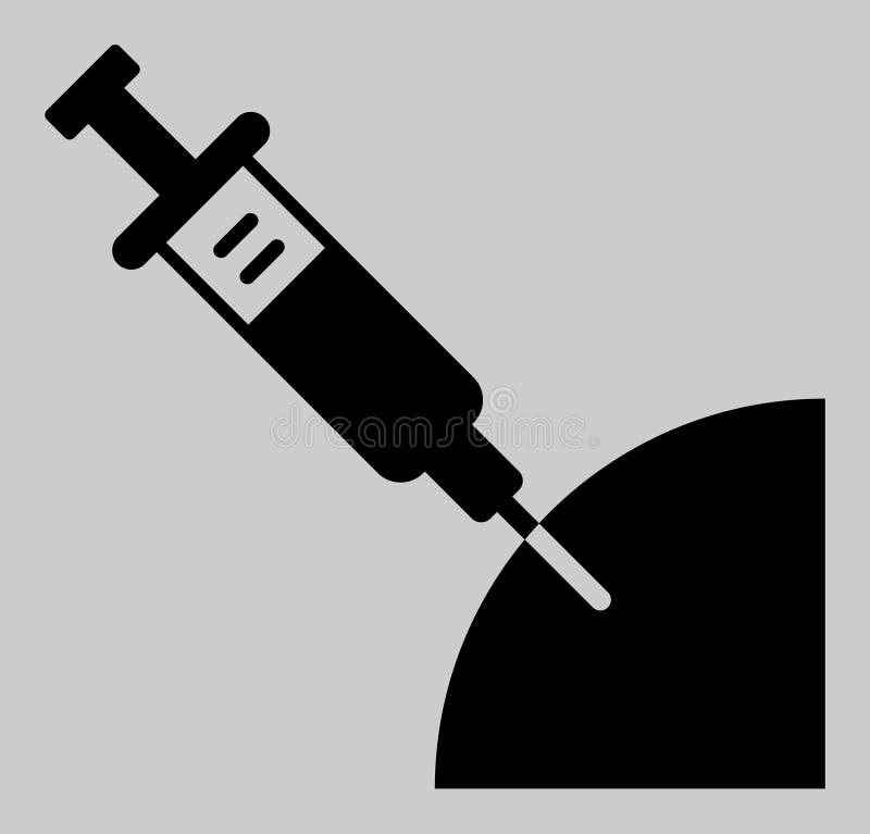 Vector Inoculation Icon Illustration Stock Vector - Illustration of ...