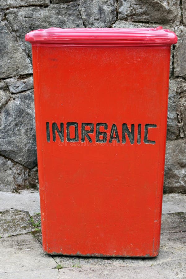 Inorganic Waste Container stock image. Image of composting - 95118577