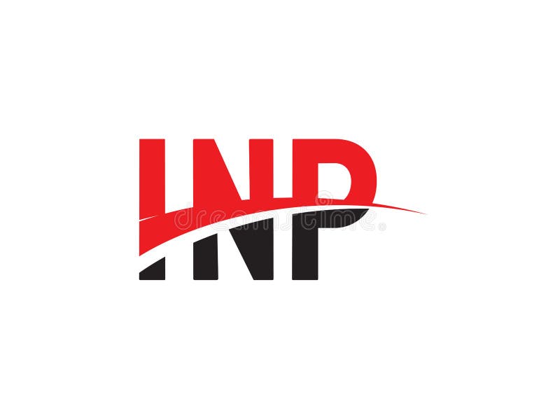 INP Letter Initial Logo Design Vector Illustration Stock Vector ...