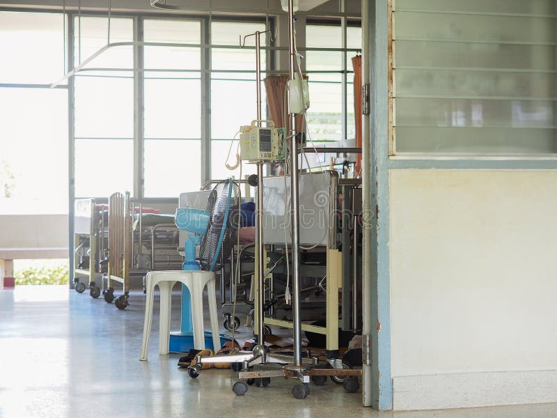 Inpatient room stock image. Image of injection, sanatorium - 87792601