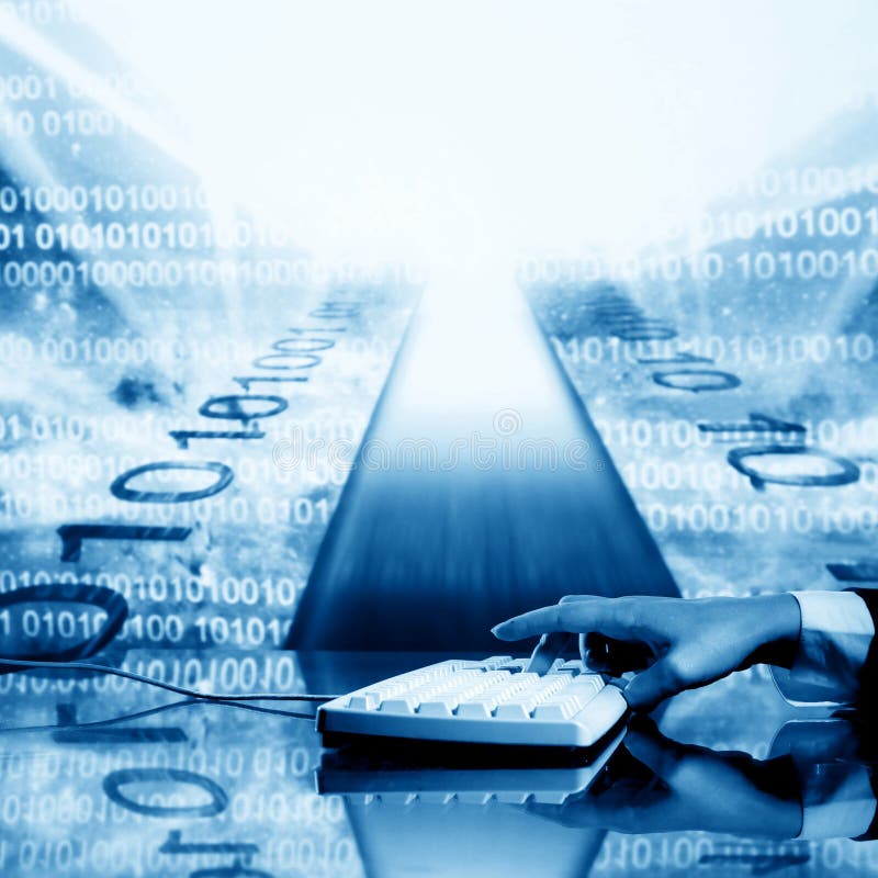 Computer log in stock vector. Illustration of abstract - 6654424